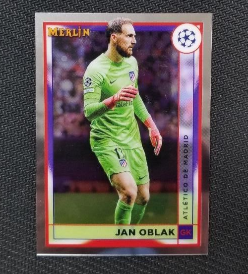 Jan Oblak 2022-23 Topps Merlin Chrome card #28 | eBay