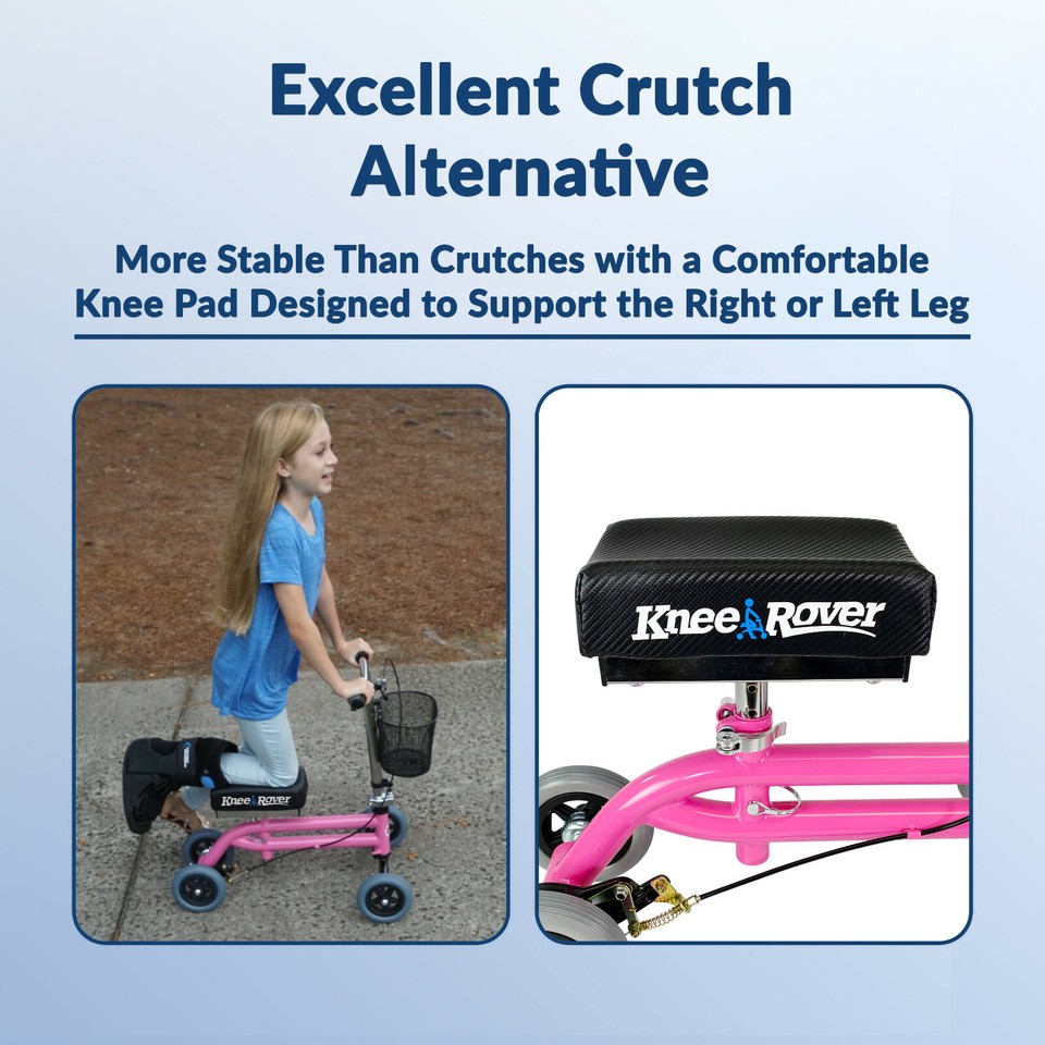 KneeRover Kids Knee Walker Child Knee Scooter Pediatric Crutch ...