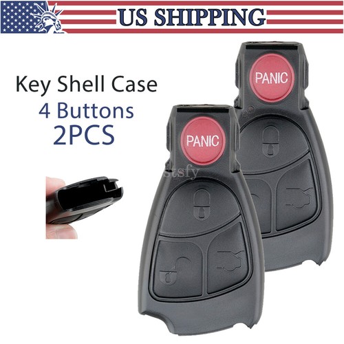 2 For 2001 2002 2003 2004 2005 Mercedes C230 C240 C320 CL500 E55 Key ...