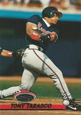 #696 Tony Tarasco - Atlanta Braves - 1993 Stadium Club Baseball | eBay
