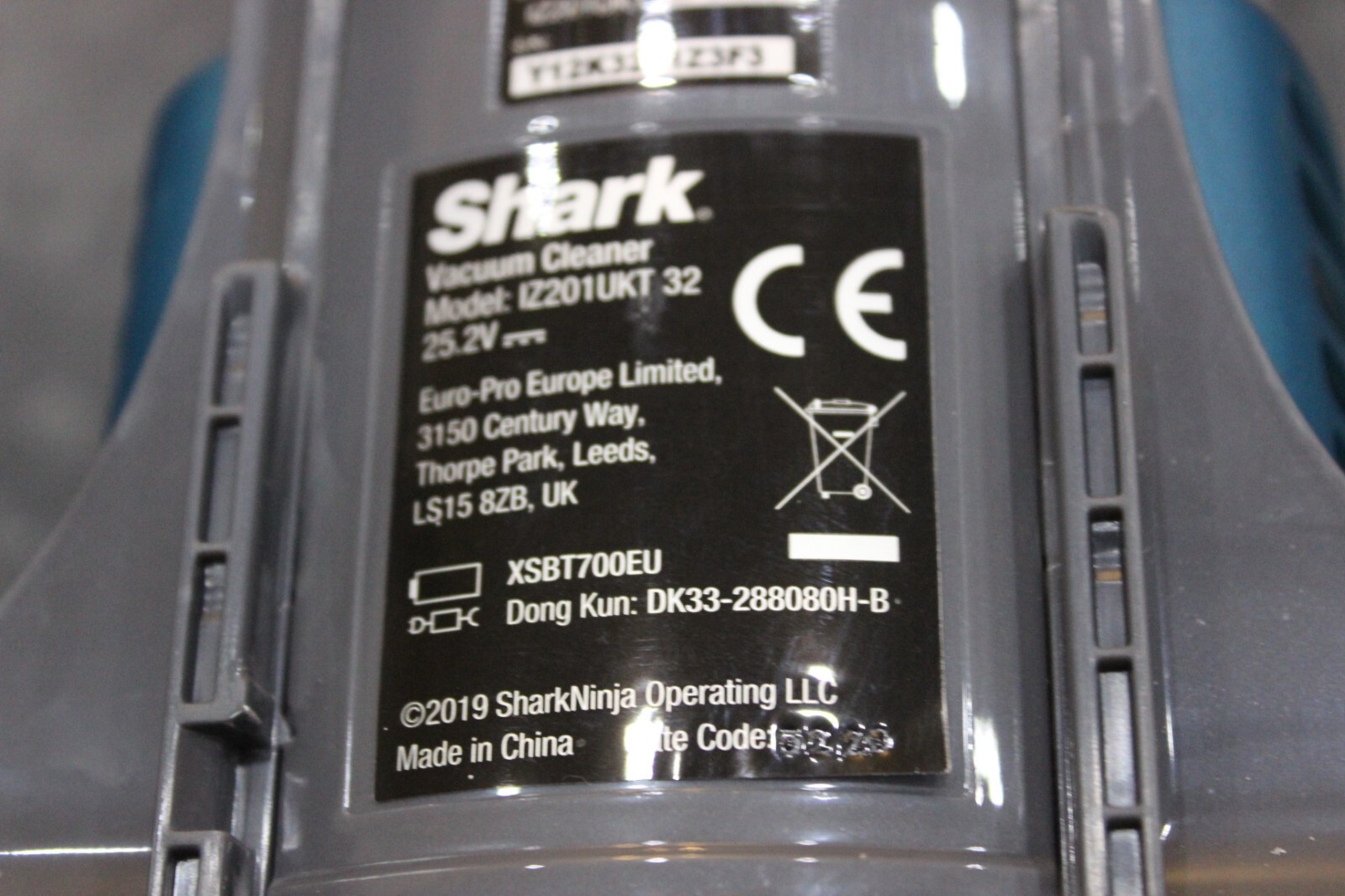 (103) Shark IZ201UKT 32 Vacuum Cleaner Spares: Brush Head, Wand, Main ...