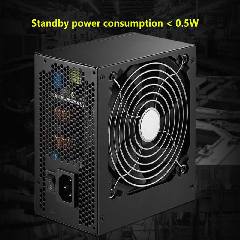 Huntkey WD600K Double 8 Graphics Card 600W 80 PLUS GOLD Switching Power ...