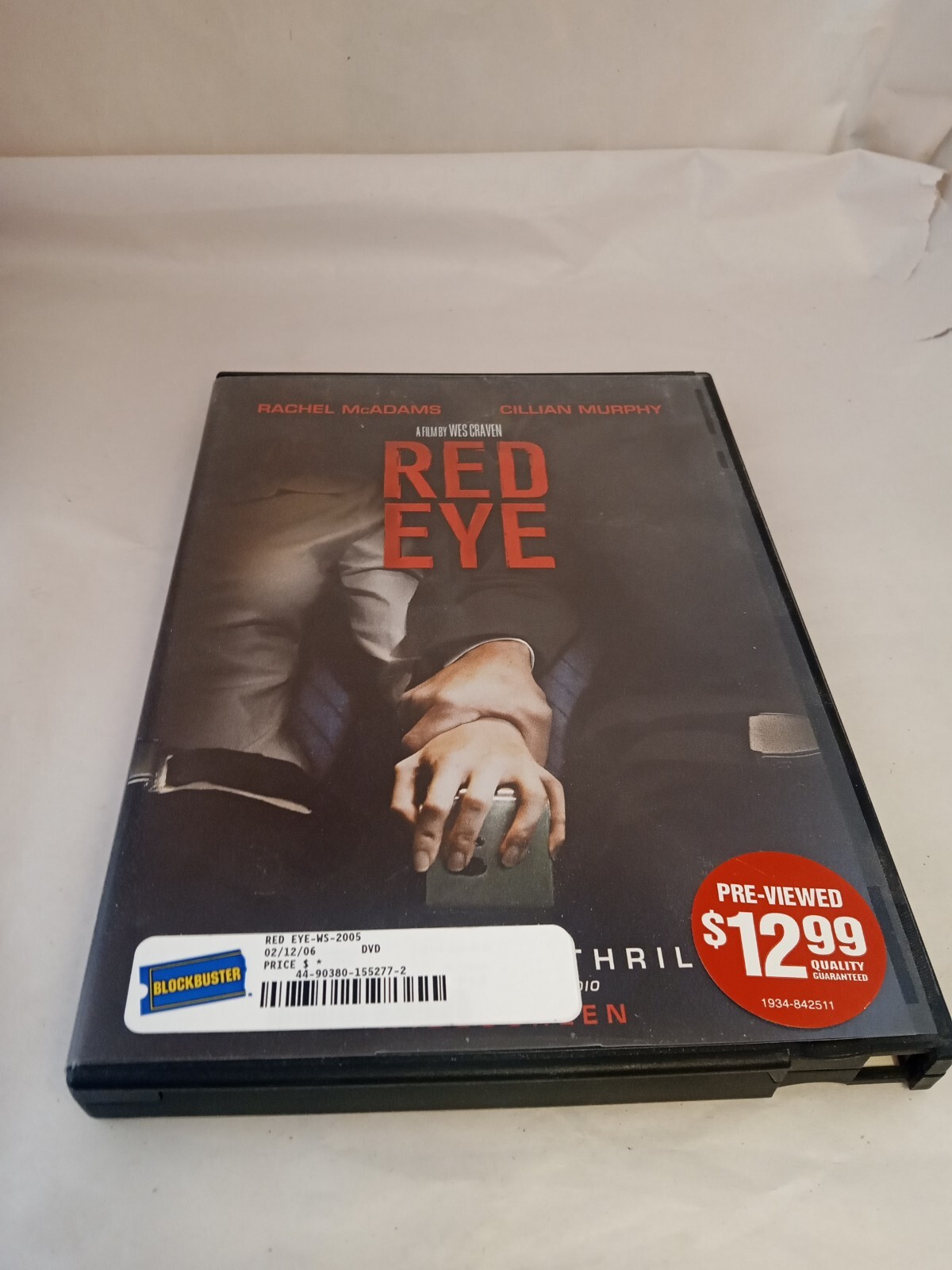 Red Eye (DVD, 2006, Widescreen) 678149447224| eBay