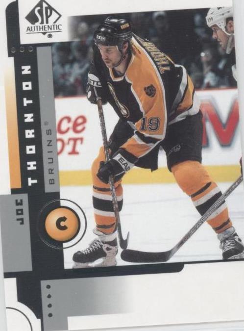 2001-02 SP Authentic - Joe Thornton #6 for sale online | eBay