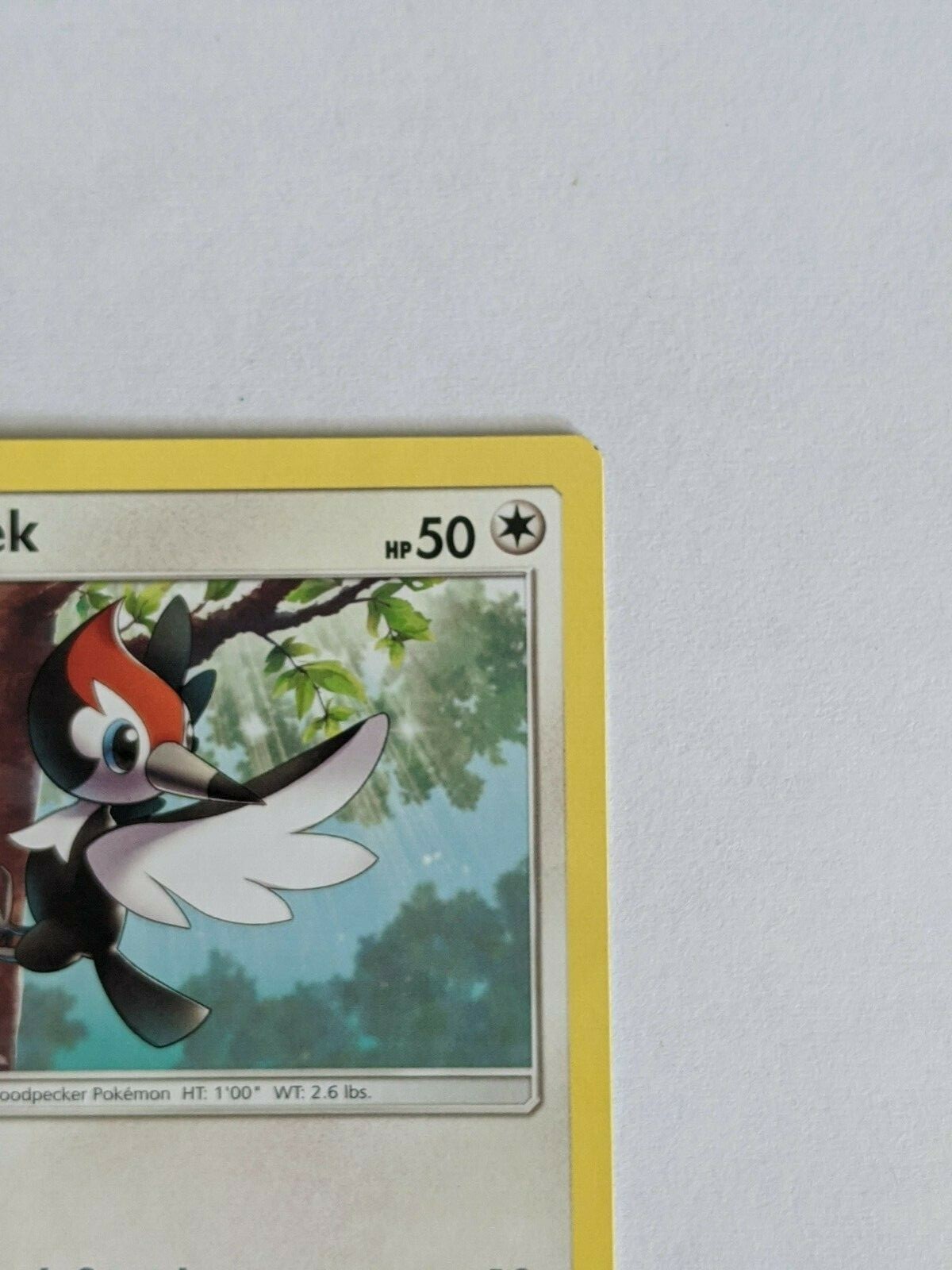 PIKIPEK Pokemon Card 106/149 MISCUT OFF CENTER ERROR MISPRINT *VERY ...