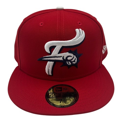 New Era 59Fifty Reading Fightin Phils Hat Cap 7 3/4 Red Phillies ...