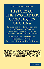 NEW BOOK History of the Two Tartar Conquerors of China: Including the ...