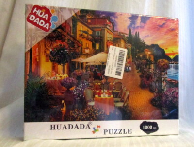 Huadada Puzzle 1000 pcs Lake Como Puzzle (Age8+) GIFT GIVING CONDITION ...