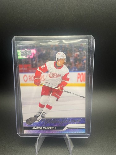 2023-24 Upper Deck Marco Kasper Young Guns YG Rookie RC #241 Detroit ...