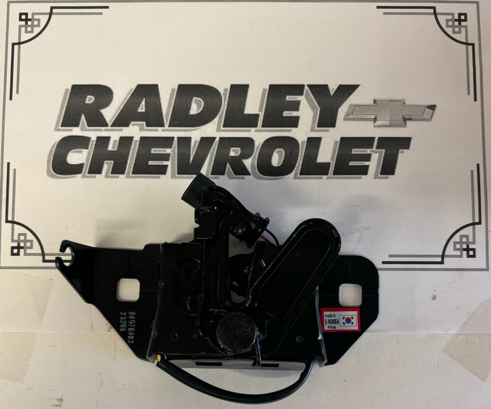 NEW GM OEM 19-23 BLAZER HOOD COMPONENTS- LOCK- GENERAL MOTORS GMC ...