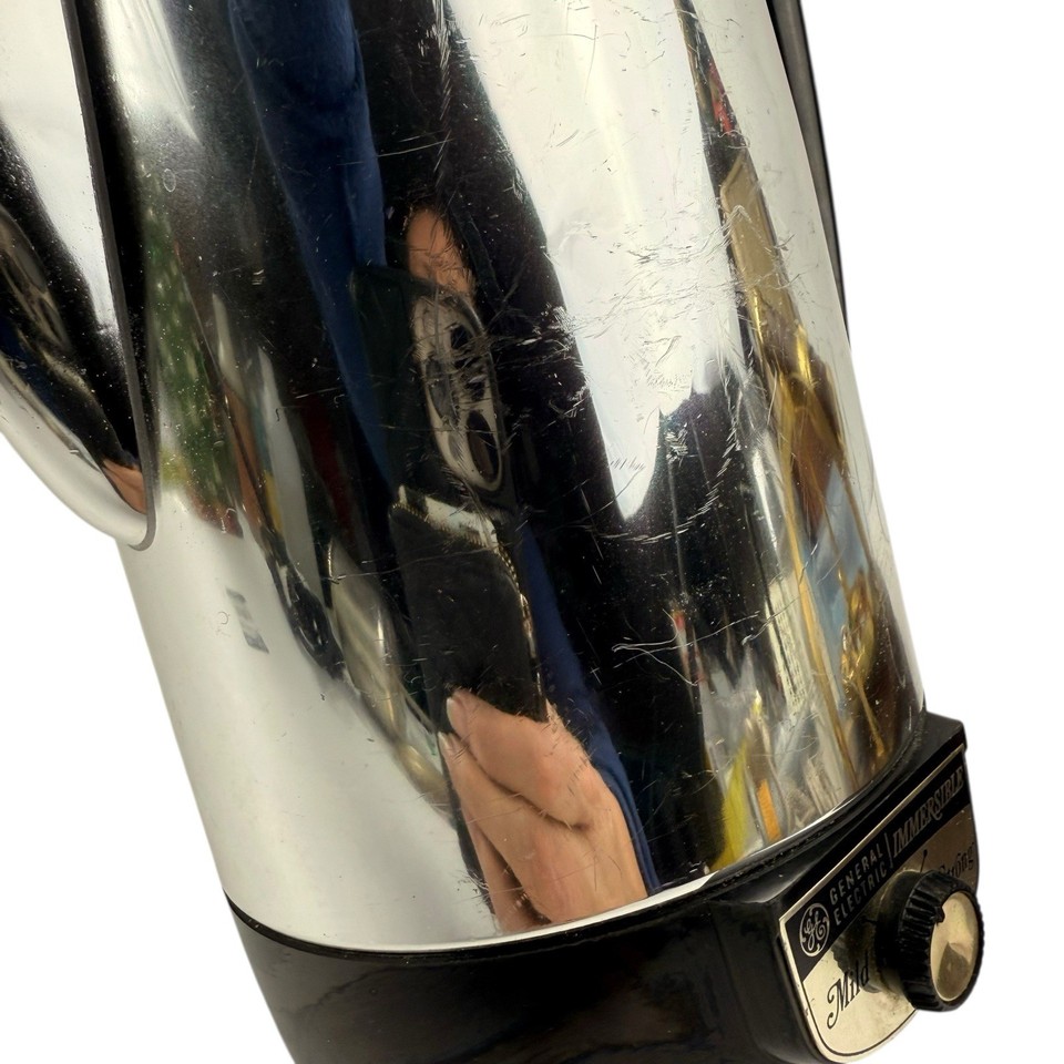Vintage GE Coffee Maker Percolator A5P15 9-Cup Chrome Automatic General ...