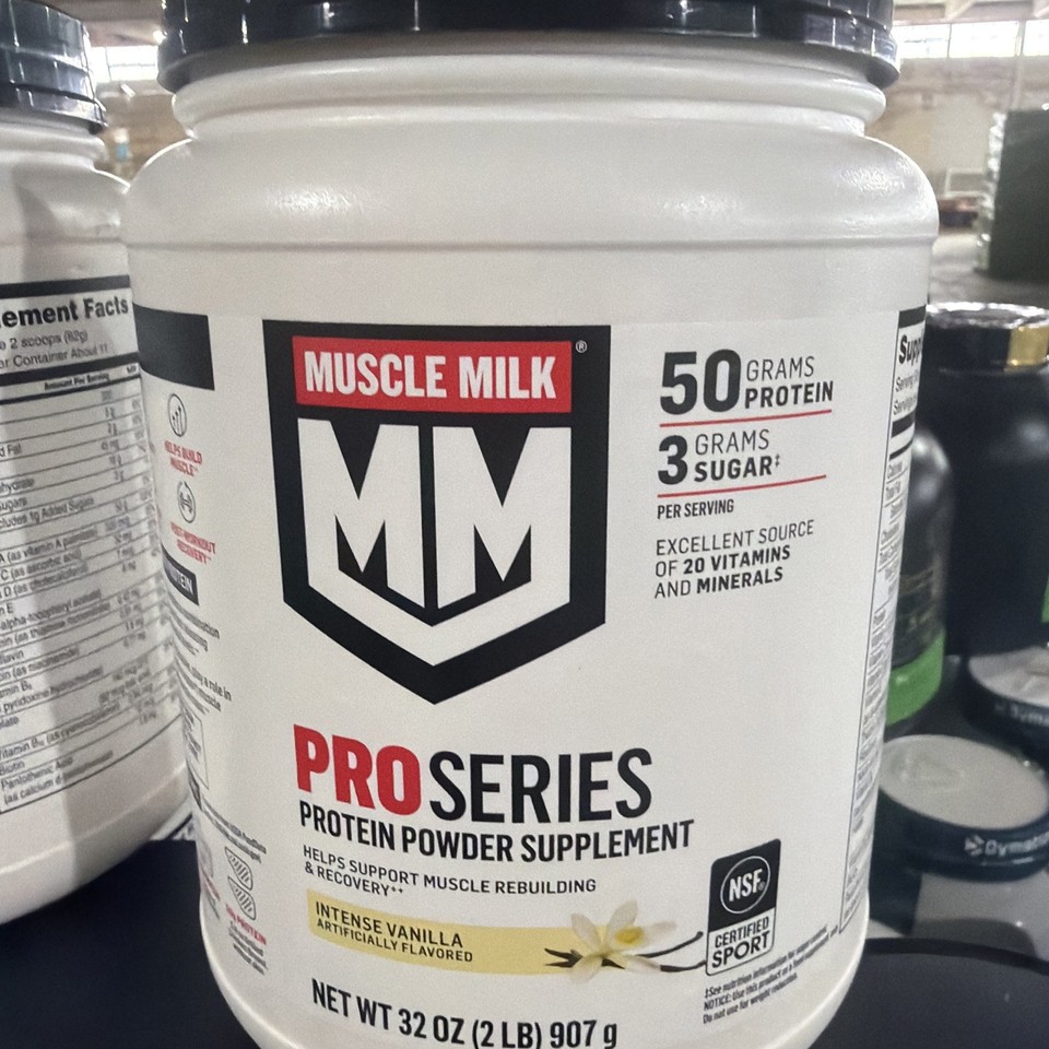 Muscle Milk Pro Series Protein Powder Supplement - Intense Vanilla.exp ...