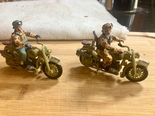 KING AND COUNTRY GERMAN WWII EARLY WAFFEN SS DISPATCH RIDERS W ...