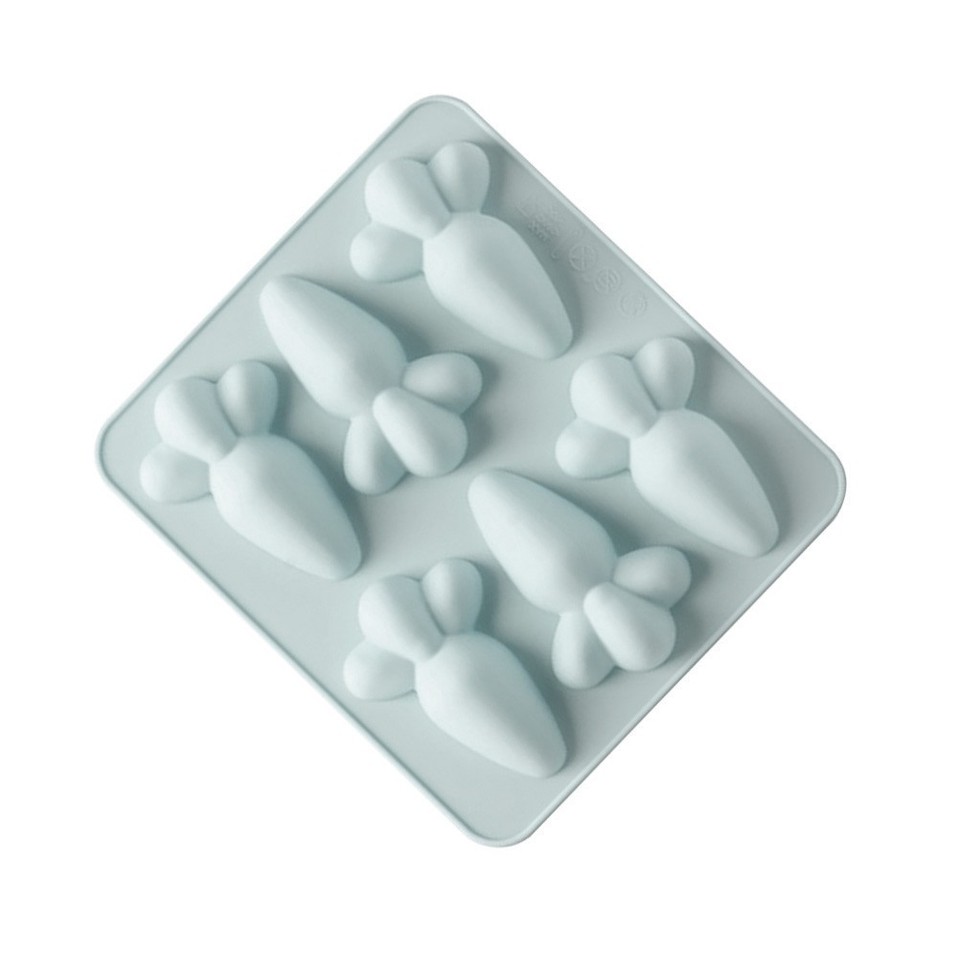 Cake Molds 6-Cavity Carrot Silicone Mold Cake Decorating Tool Cupcake ...