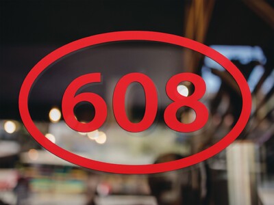 Wisconsin Area Code 608 Stickers | 5x3-Inches | eBay