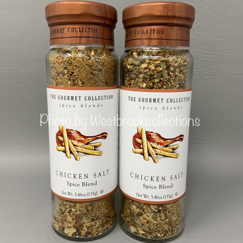 ~Lot of 2 The Gourmet Collection Spice Blends CHICKEN SALT 5.46 oz ...