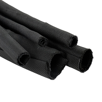 Braided Split-Sleeve Wire Loom for High-Temperature Automotive Harness ...