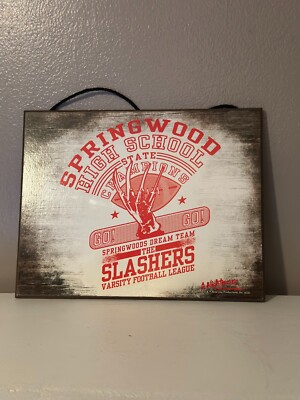 Nightmare on Elm Street Welcome to Springwood Decor Wooden Spirit ...