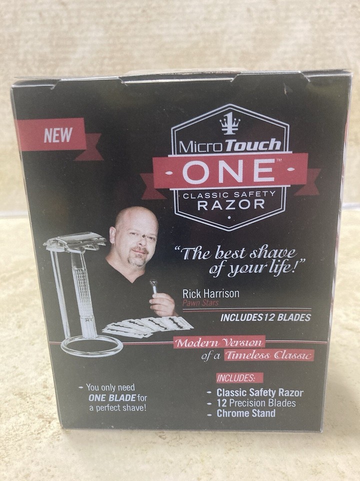 Rick Harrison Pawn Stars Micro Touch One Classic Safety Straight Edge ...