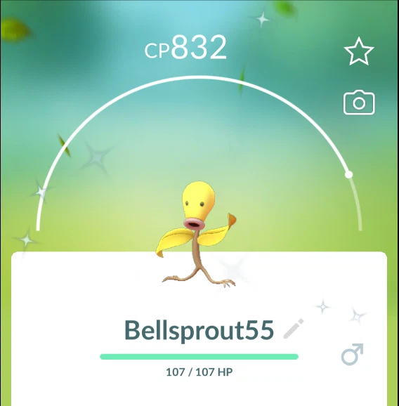Shiny Bellsprout