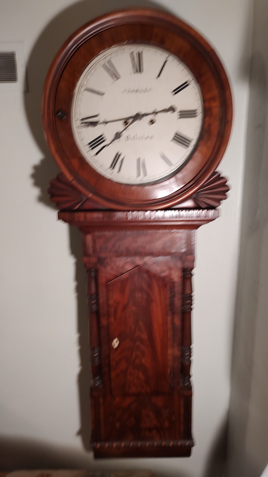 antique wall clock Big | eBay