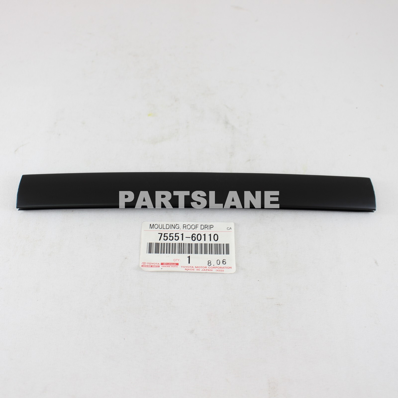 75551-60110 Toyota OEM Genuine MOULDING, ROOF DRIP SIDE FINISH, RH/LH ...