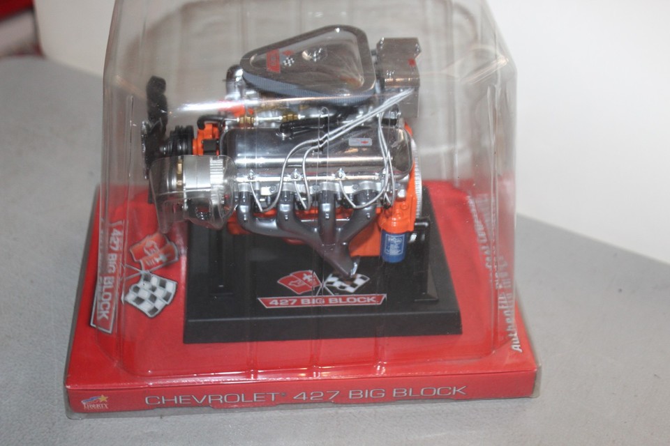 Chevy 427 Big Block L89 Turbo Jet Engine 1:6 Scale Diecast Car Liberty ...