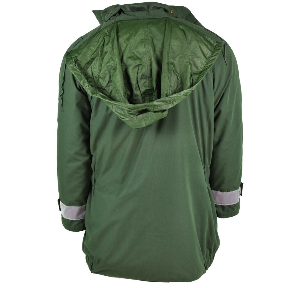 Genuine German police jacket GoreTex green waterproof BGS parka | eBay