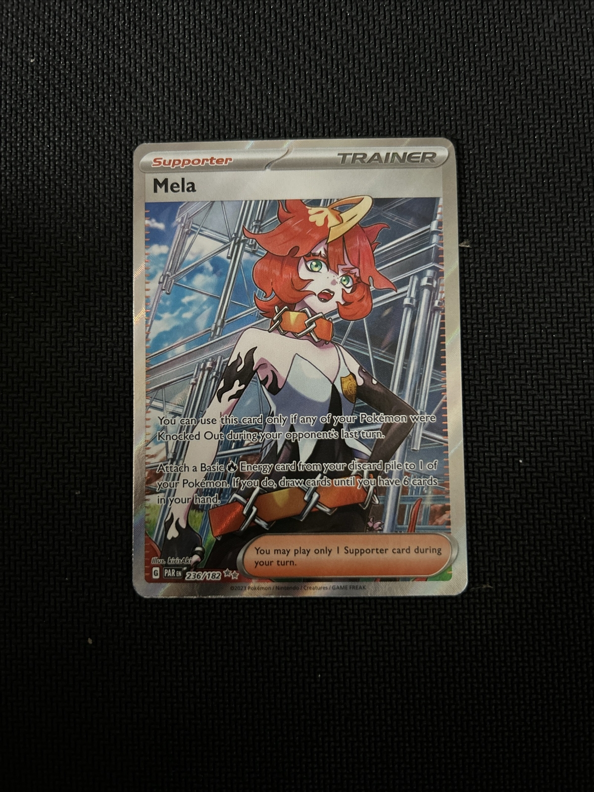 Pokémon TCG Mela Paradox Rift 236/182 Holo Ultra Rare for sale online ...