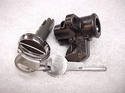 New Glove Lock Assembly & Keys 1981-1993 Mopar Dodge D W Pickup Truck ...
