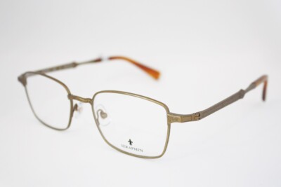 SERAPHIN Newport 8577 Titanium eyeglasses Frame Tan 50mm JAPAN VINTAGE ...