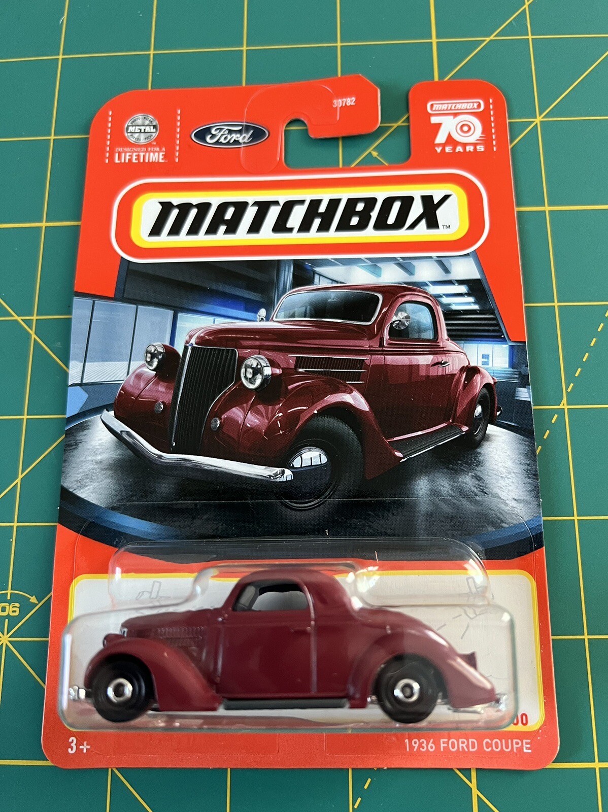2023 MATCHBOX 1936 FORD COUPE MBX SHOWROOM 19/100 MAROON | eBay