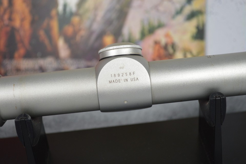 Silver Leupold Vari-X IIc 3-9x40mm Duplex Rifle Scope | eBay