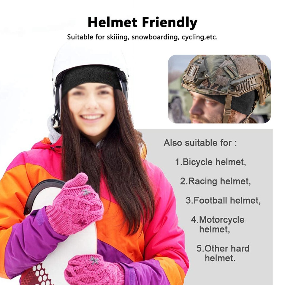 Military Tactical Skull Cap Winter Warm Fleece Windproof Ski Cycling ...