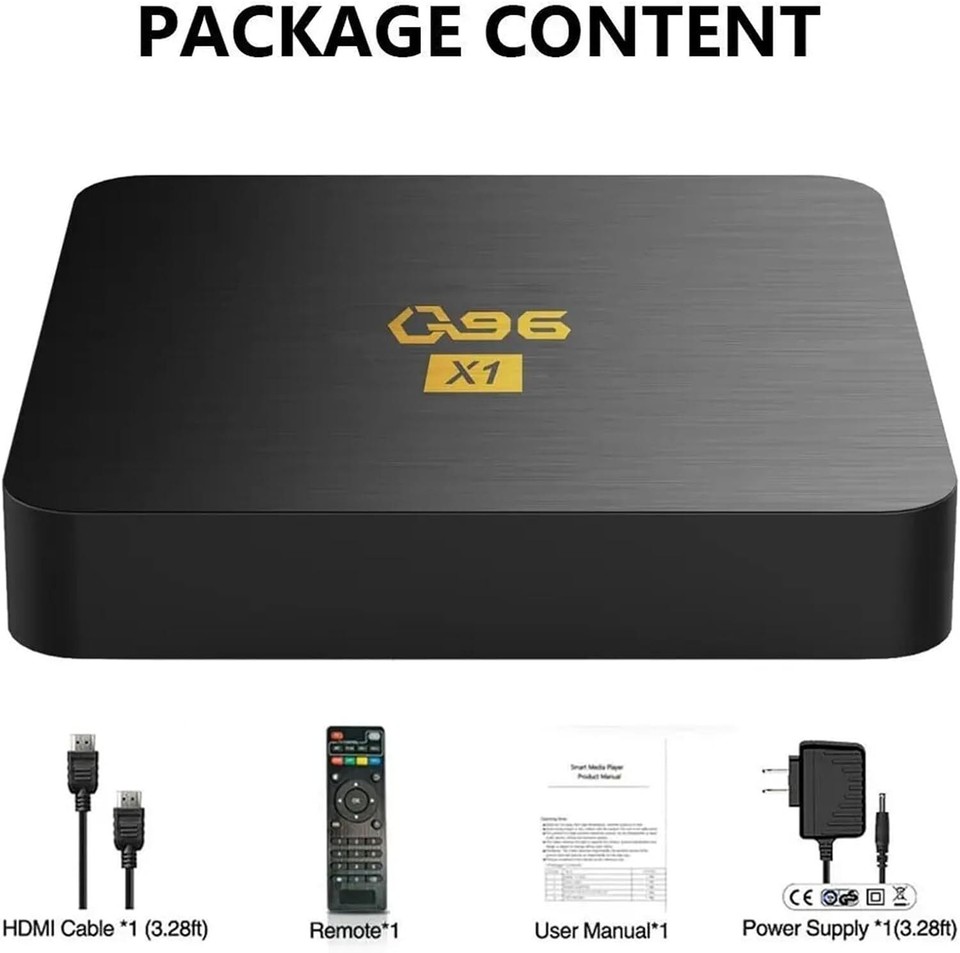 Upgraded 4K Ultra HD 128GB Wifi Android 7.1 Quad Core Smart TV Box ...