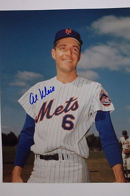 AL WEIS 1968-71 New York Mets Red Sox Autographed 8x10 Signed Photo 16D ...