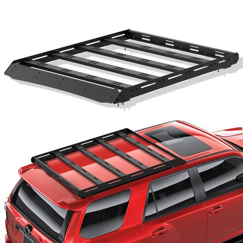 3/4-Length Roof Rack Cargo Basket for 10-2024 Toyota 4Runner 5th Gen ...