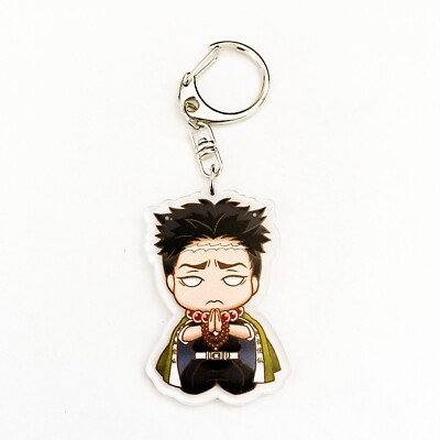 Anime Demon Slayer Acrylic Chibi Gyomei Himejima Keychain | eBay