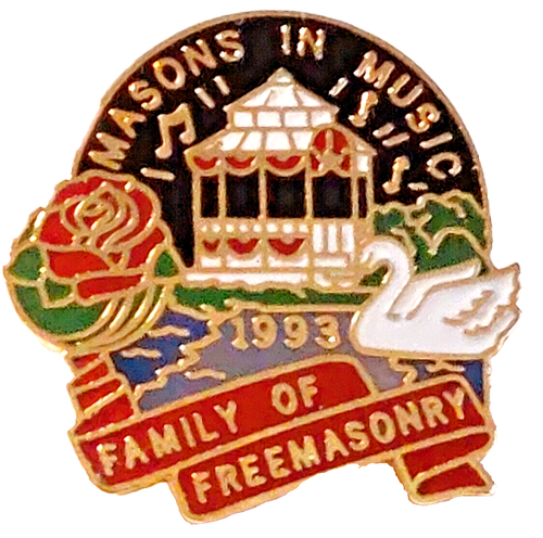 Rose Parade 1993 Family of Freemasonry 104th Tournament of Roses Lapel ...