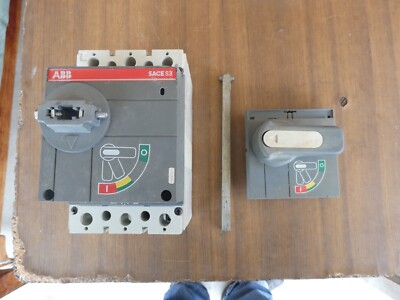 ABB SACE Isomax S3 S3L Circuit Breaker 3Pole 19-32A + Rotary Handle | eBay