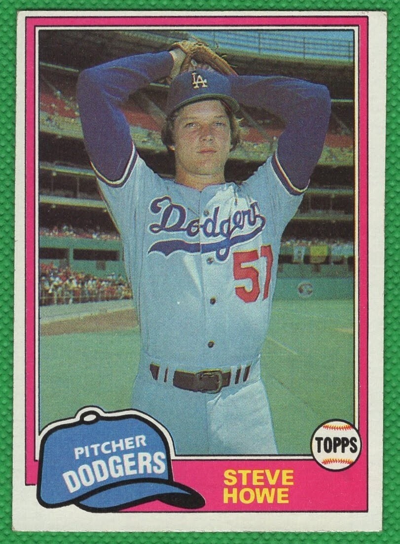 1981 Topps - #693 Steve Howe (RC) for sale online | eBay