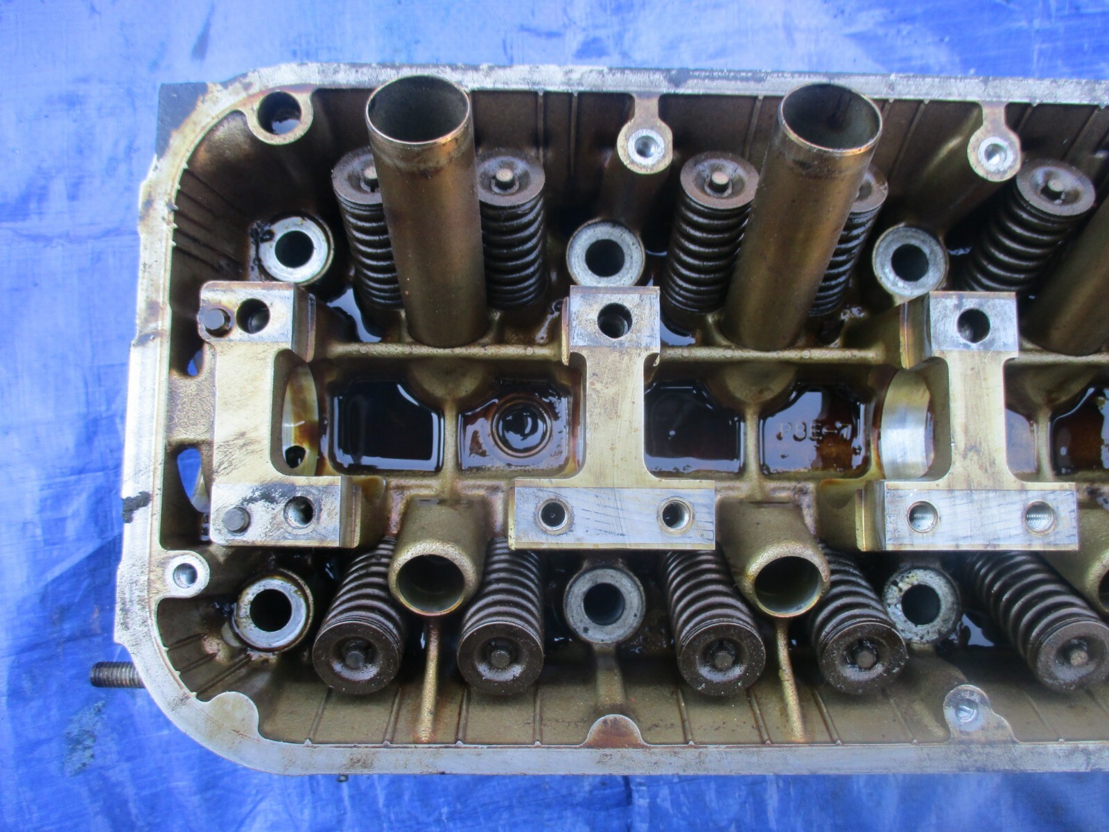 2001 Acura MDX J35A3 left bare cylinder head assembly OEM engine motor ...