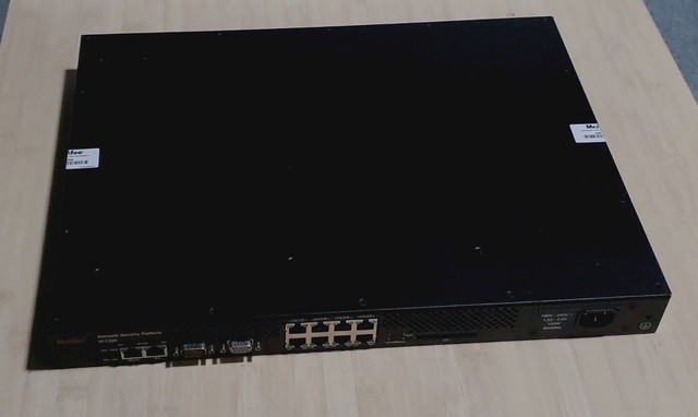 Network Security Platform M-1250 - McAfee security appliance | eBay