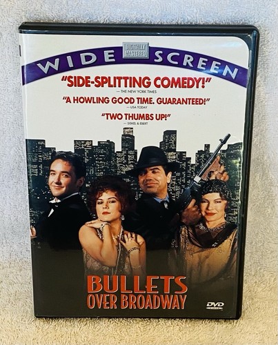 Bullets Over Broadway (DVD, Widescreen) Woody Allen w/Insert LIKE NEW ...