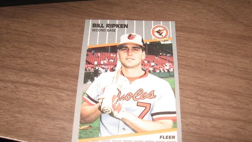 1989 Fleer - Billy Ripken #616 FF on Bat Knob | eBay