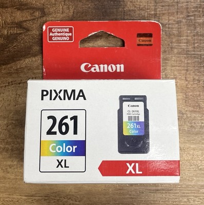 Genuine Original Canon Fine Pixma 261 XL Color Ink Cartridge New ...