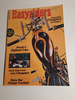 EASYRIDERS MAGAZINE, 1971 First Issue (1996 Reissue) Great Condition ...
