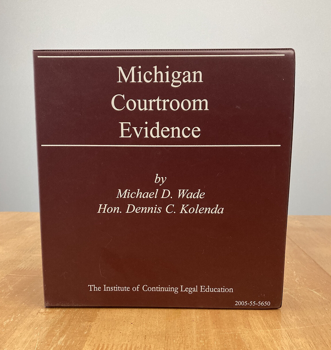 Michigan Courtroom Evidence Fourth Edition by Michael Wade and Dennis Kolenda | eBay