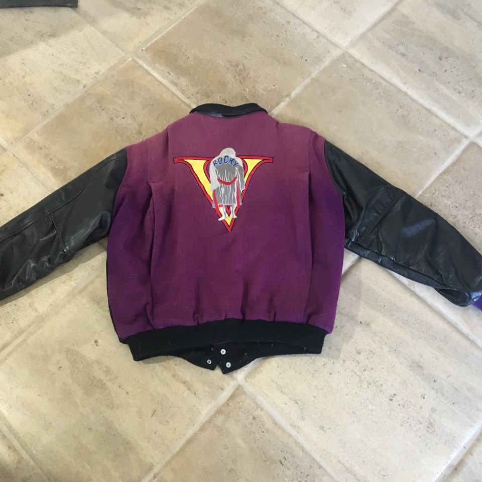 ROCKY V CREW JACKET ORIGINAL 1990 STALLONE ! RARE ONE OF KIND | eBay