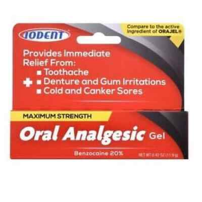 Iodent Maximum Strength Oral Analgesic Gel | eBay